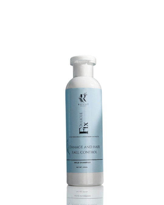 Follicle Fix Mild Shampoo - 200ml – Riffat Organics